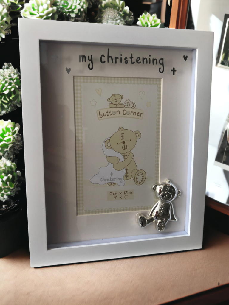 Christening Photo Frame 6x4" FREE PHOTO PRINT WITH ORDERS
